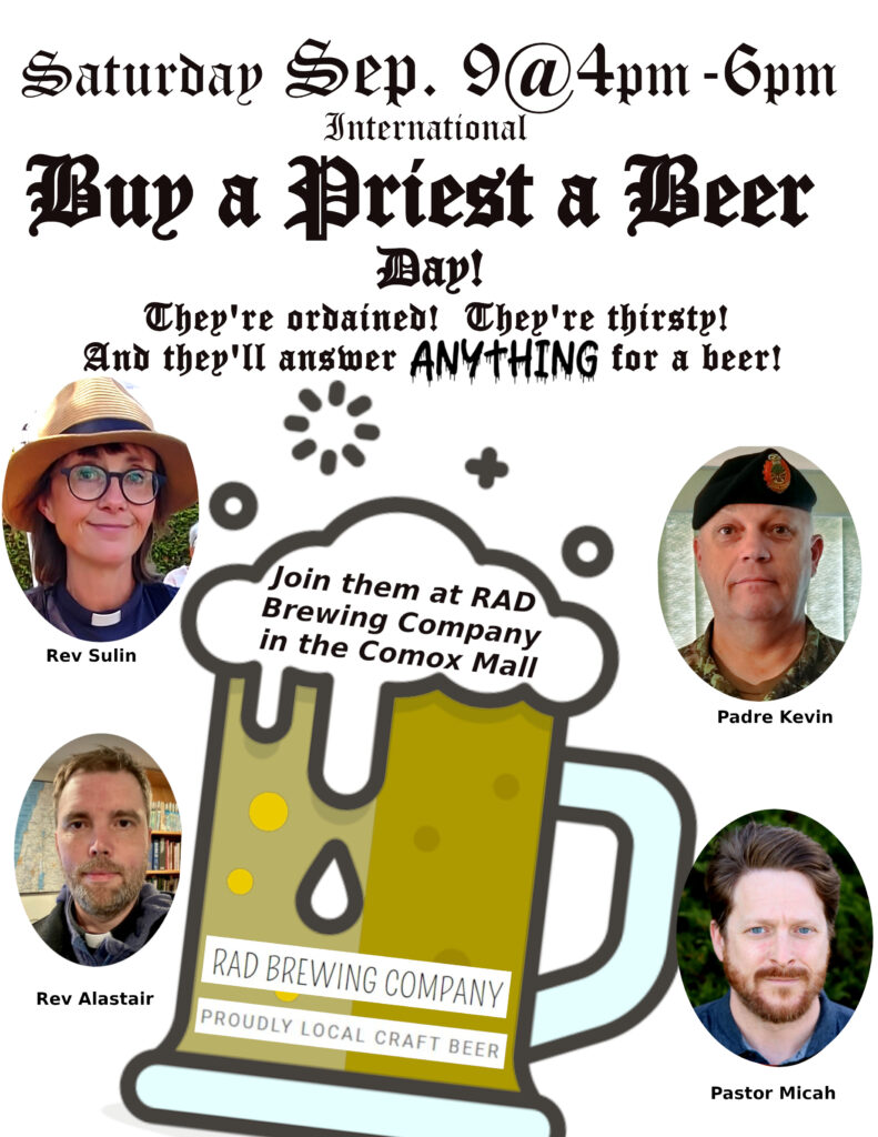 International Buy A Priest A Beer Day! (Sept. 9) - Faith Tides